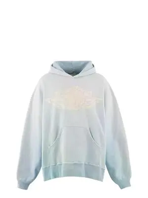SAINT MXXXXXX Graphic Print Hoodie - Blue