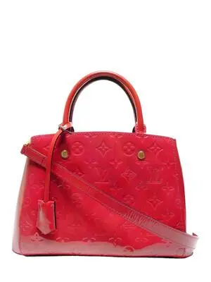 LOUIS VUITTON Montaigne Bb Handbag - Red