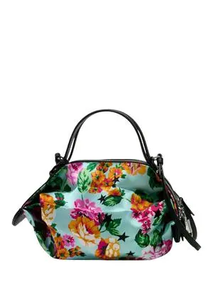 Kenzo Floral-print Tote Bag - Blue