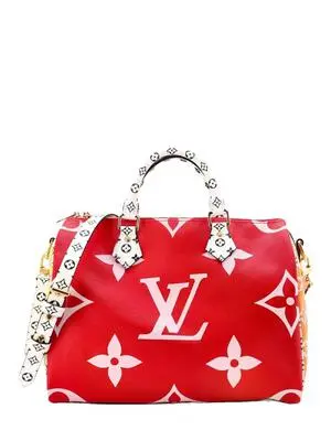 LOUIS VUITTON Speedy Bandouliere 30 Limited Edition Satchel Multicolour