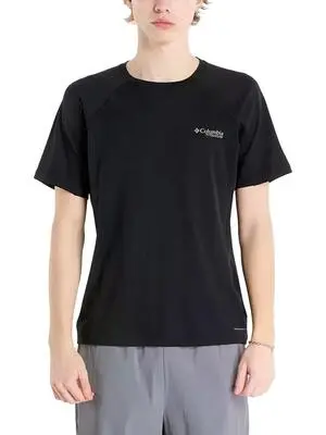Columbia Short Sleeve T-shirt With Logo Detail - Black