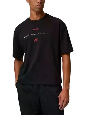 JORDAN Flight Script T-shirt - Black