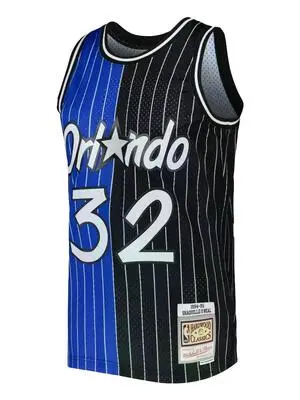 Mitchell & Ness Split Swingman Striped Vest - Blue