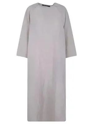 Sofie D'hoore Raglan-sleeve Dress - Neutrals