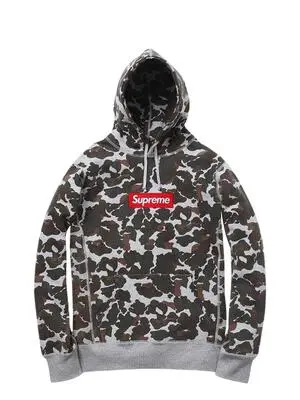 Supreme Box Logo Pullover Hoodie - Black