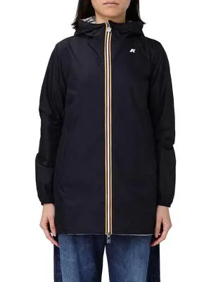 K-WAY Zip-up Hooded Jacket - Black