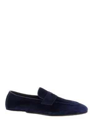 Brunello Cucinelli Brunello Cucinelli Suede Loafers Blue