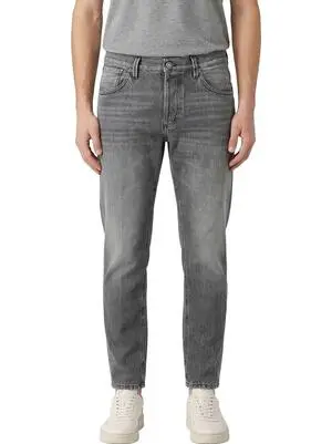 DONDUP Slim Fit Cotton Denim Jeans - Grey