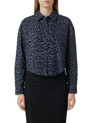 Aspesi Printed Shirt - Blue