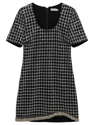 Simkhai Vivalie Embellished Mini Dress - Black