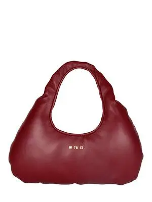 W 78 ST Micro Cloud Leather Tote - Purple