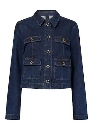 Paige Lydia Long-sleeve Denim Jacket - Ballast