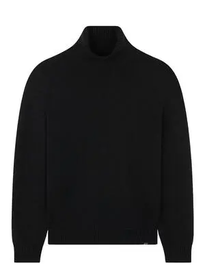 Paul & Shark Virgin Wool Turtleneck Sweater - Black
