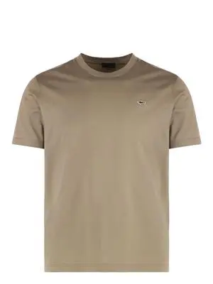 Paul & Shark Cotton Logo T-shirt Green