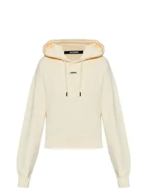 Jacquemus Hooded Sweatshirt - Nude & Neutrals