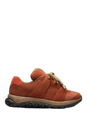 BIRKENSTOCK Goerlitz Suede Lace-up Sneakers - Red