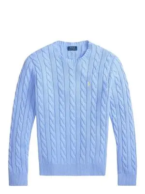 Polo Ralph Lauren Cable-knit Cotton Pullover - Blue