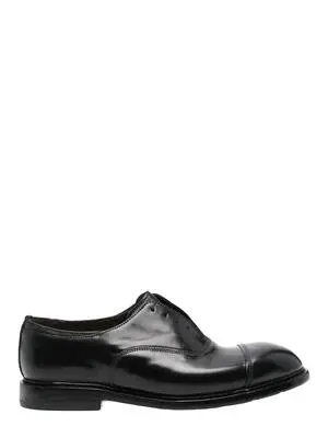 Premiata King Laced Oxford Shoes Black