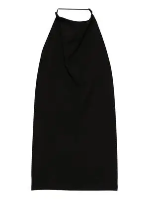 FEDERICO CINA Top With Open Back - Black