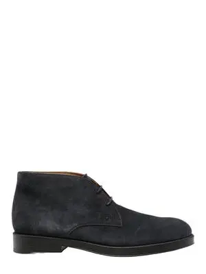 TOD`S Tod's Suede Ankle Boots - Blue