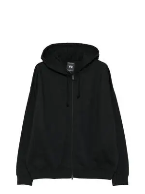 Y3 Brushed Terry Zip-Up Hoodie