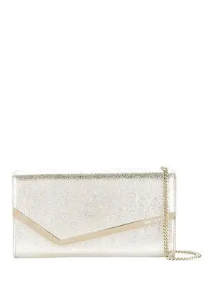 JIMMY CHOO Emmie Glitter Pouch