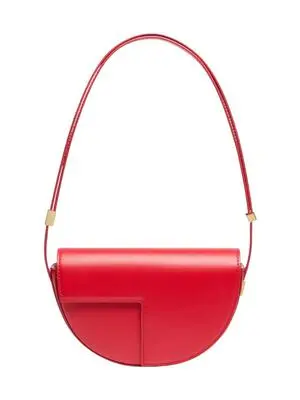 PATOU PATOU Le Petit Leather Bag Red