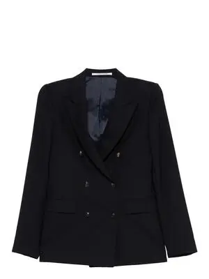 Tagliatore Parigi Double-breasted Wool Blazer - Blue