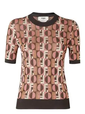 Fendi T-shirt - Nude & Neutrals