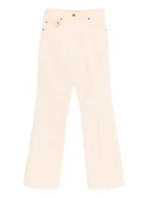 Valentino Garavani Flared Jeans - White