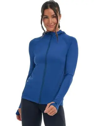 BLOQUV Full Zip Hoodie Jacket - Navy