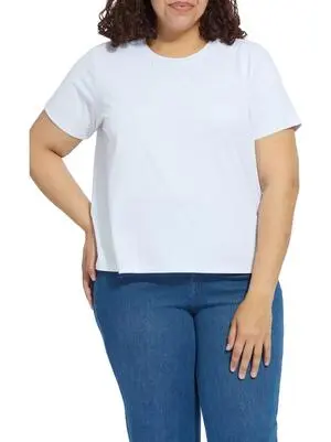 Lyssé Perfect Box Cut T-shirt - White