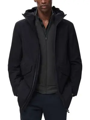 Mango Water Repellent Packable Insulated Jacket - Navy