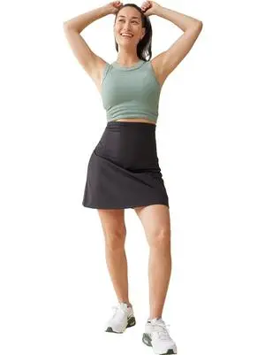 INGRID & ISABEL Postpartum Support Skort - Black
