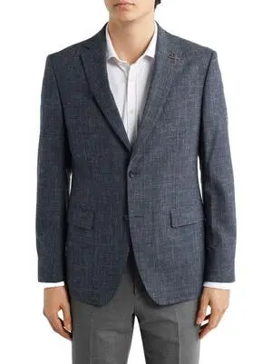John Varvatos Bleecker Wool-blend Sport Coat - Navy