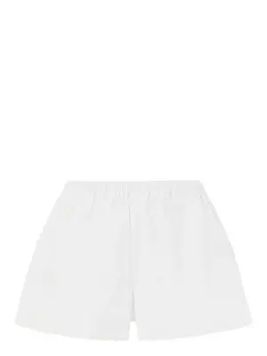 Loretta Caponi Rosita Cotton Shorts - White