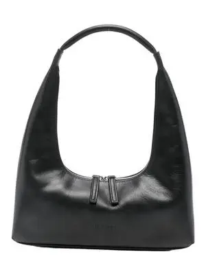 MARGESHERWOOD Margesherwood Leather Hobo Bag Black