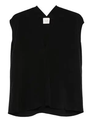ALYSI Sleeveless Silk Top