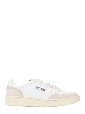 AUTRY Medialist Low Leather Sneakers White