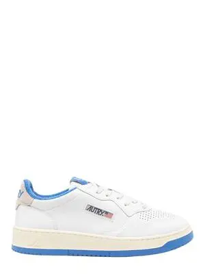 AUTRY Medialist Low Leather Sneakers - Red