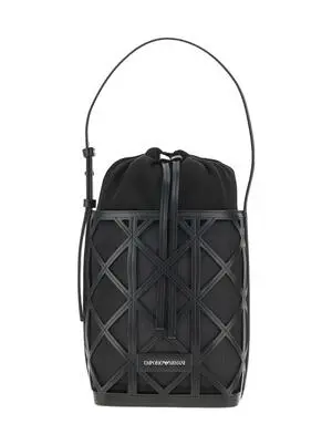 EMPORIO ARMANI Leather Bucket Bag