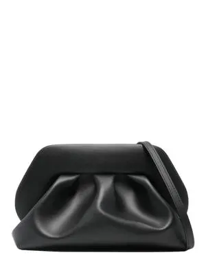 THEMOIRE Bios Medium Vegan Leather Clutch - Black