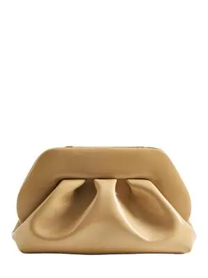 THEMOIRE Tia Vegan Fabric Bag - Beige