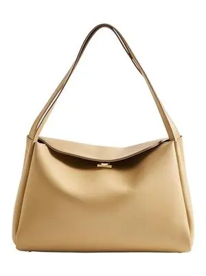 THEMOIRE Eudora Shoulder Bag Beige