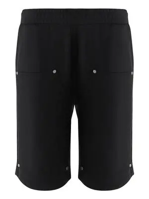 44 LABEL GROUP Cotton Shorts - Black