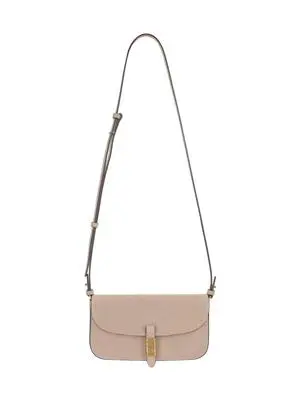 Pinko Saddle Shoulder Bag Beige