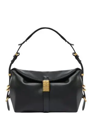Pinko Saddle Baguette Shoulder Bag - Black
