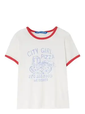 MOTHER The Lil Goodie Printed T-Shirt