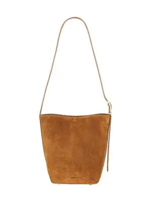 ANINE BING Elly Medium Bucket Bag - Tobacco