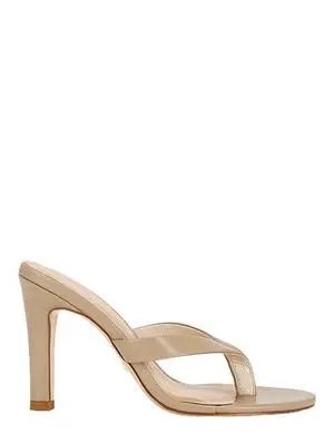 Raye Adeline Stiletto Thong Sandal - Taupe